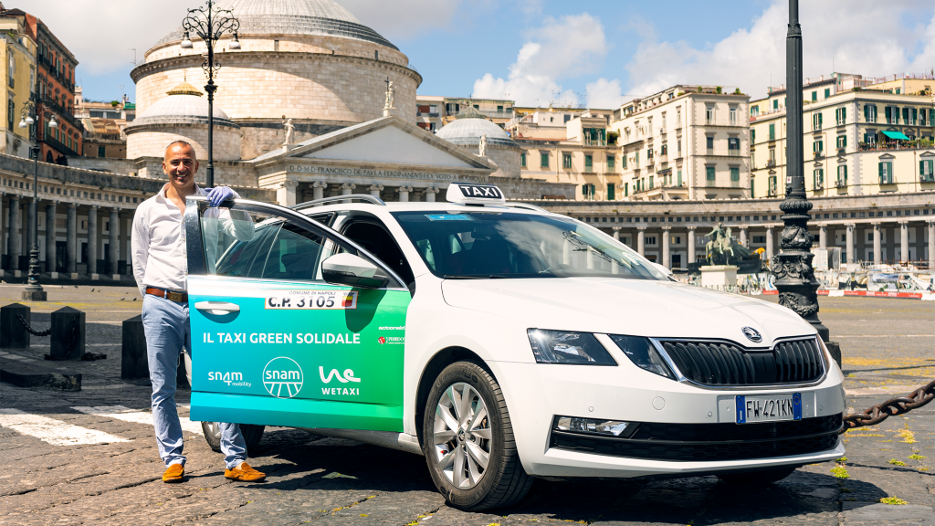 I Taxi Green Solidali per ripartire in modo sostenibile - Wetaxi